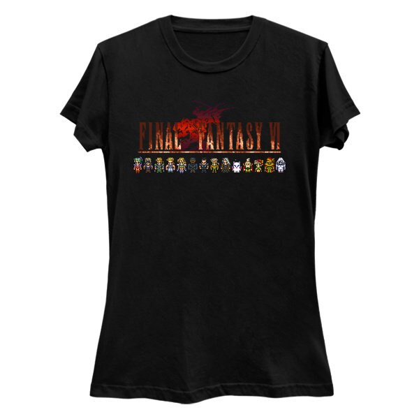 The Best Fantasy T-shirt, Final Fantasy VI T-shirt - Final Fantasy ...