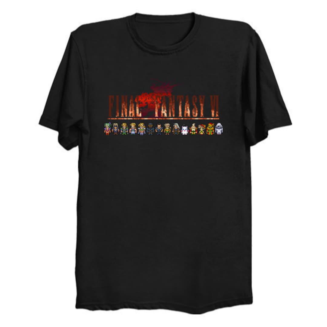 The Best Fantasy T-shirt, Final Fantasy VI T-shirt - Final Fantasy ...