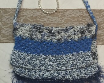 Hand knit bag | Etsy