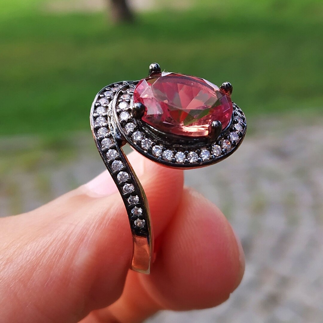 Turkish Diaspore Ring Engagement Ring Sultanite Jewelry Ring - Etsy