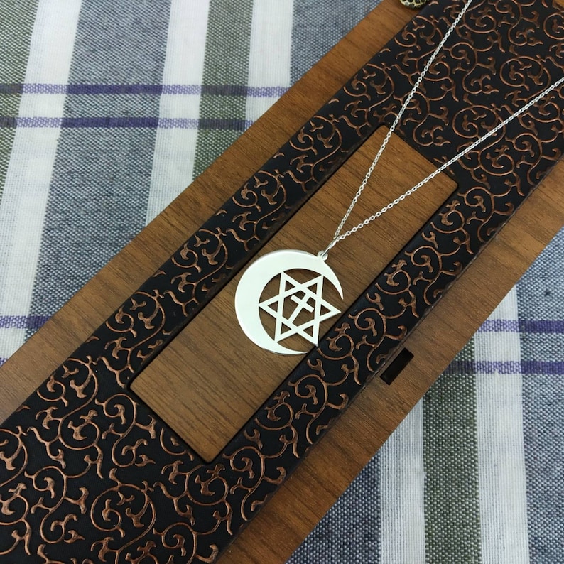 Coexist necklace Sterling silver Coexist pendant World peace | Etsy