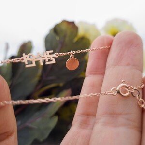 Korean Bracelet - Korean Anklet - Maedeup Knot Korean Name Bracelet ...