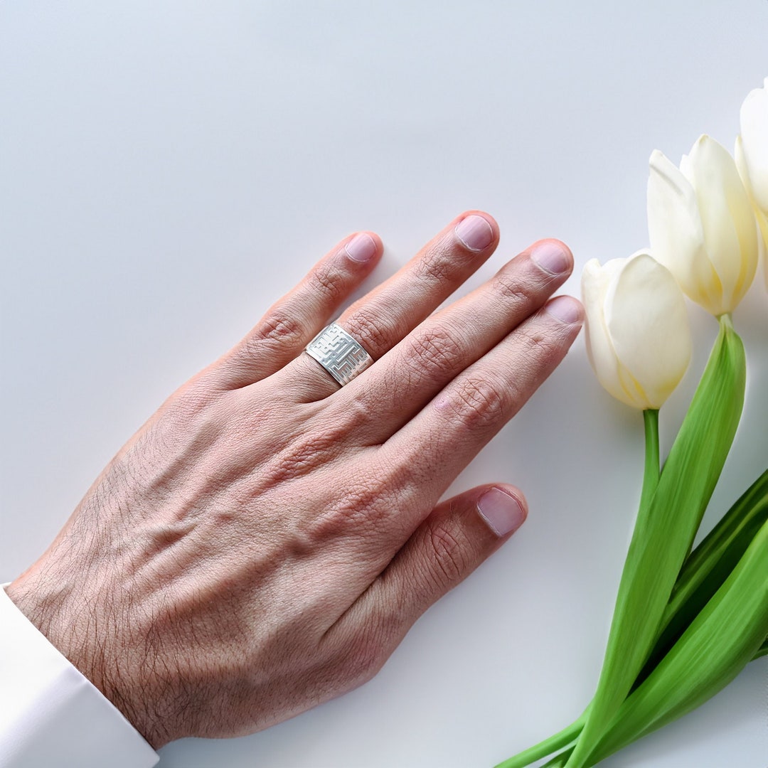 Persian Name Ring Urdu Name Ring Arabic Name Ring Custom - Etsy