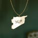 Syria Map Necklace Big Size, Syria Necklace Man and Women, Sterling ...