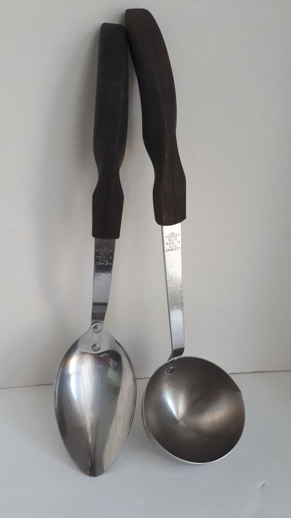Cutco No 15 and 12 Ladle & Spoon Set | Etsy