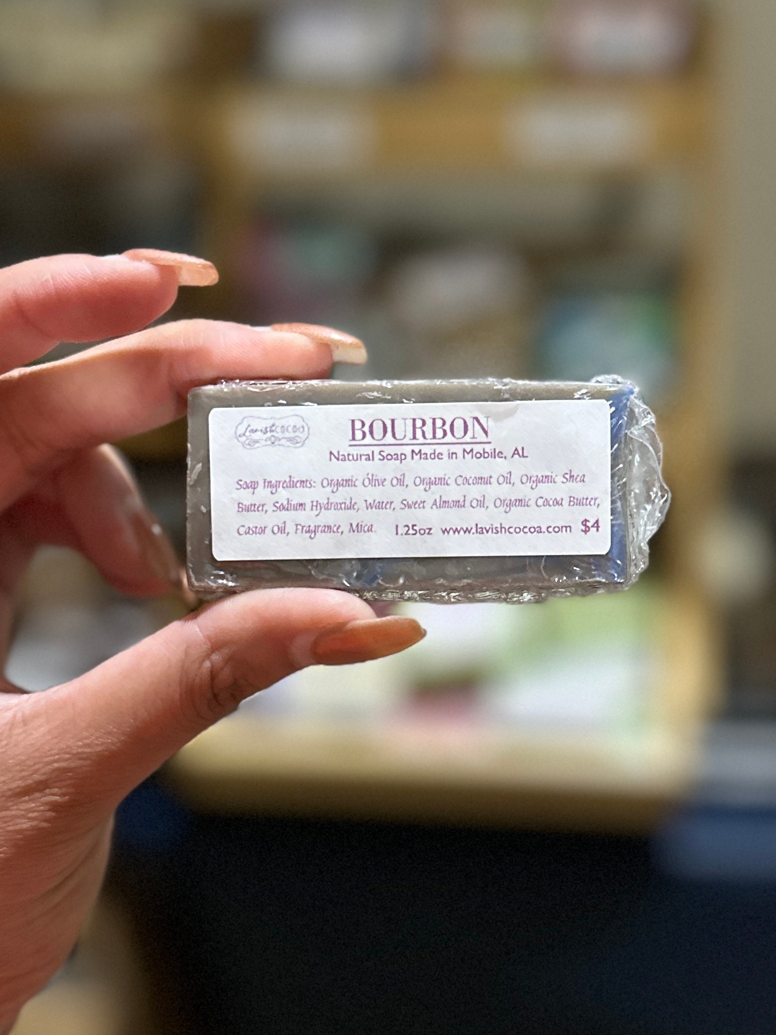 Bourbon Soap/ Shea Butter/ Natural/ Gift/ Organic - Etsy