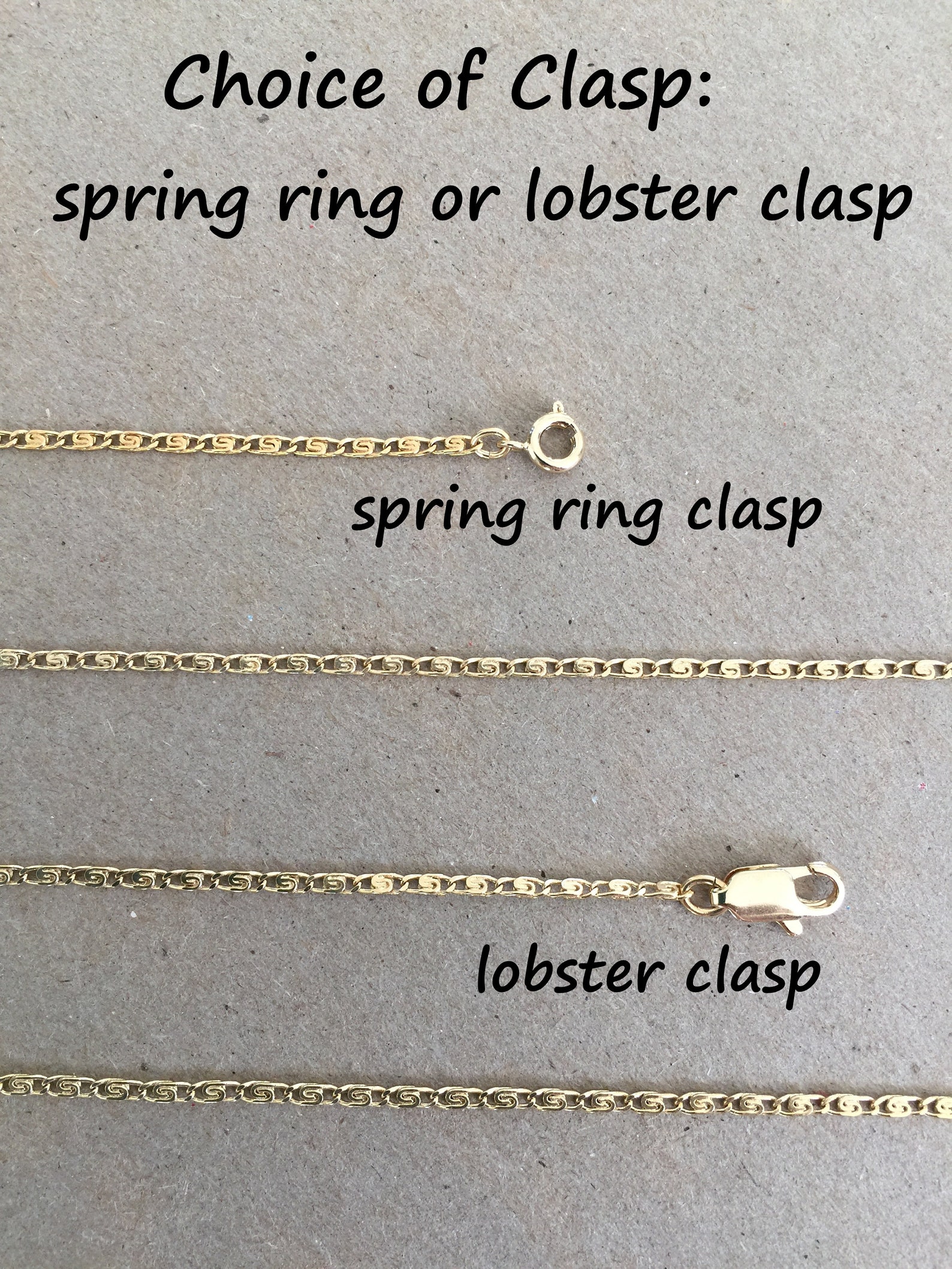 Gold Chain Necklace Fine Scroll Gold Chain Simple Gold - Etsy