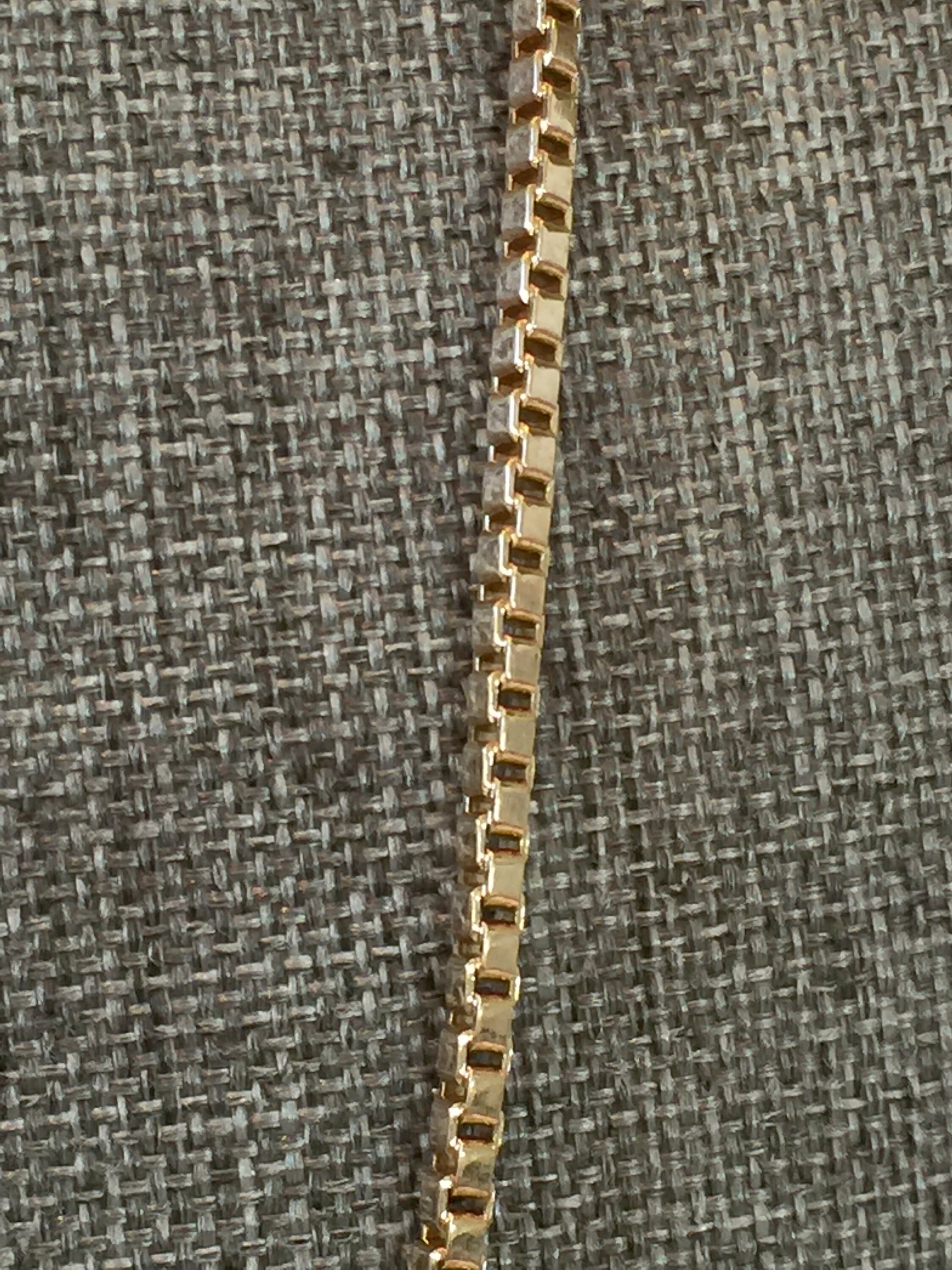 Gold Box Chain Necklace Thick Gold Chain 2.2mm Box Chain - Etsy