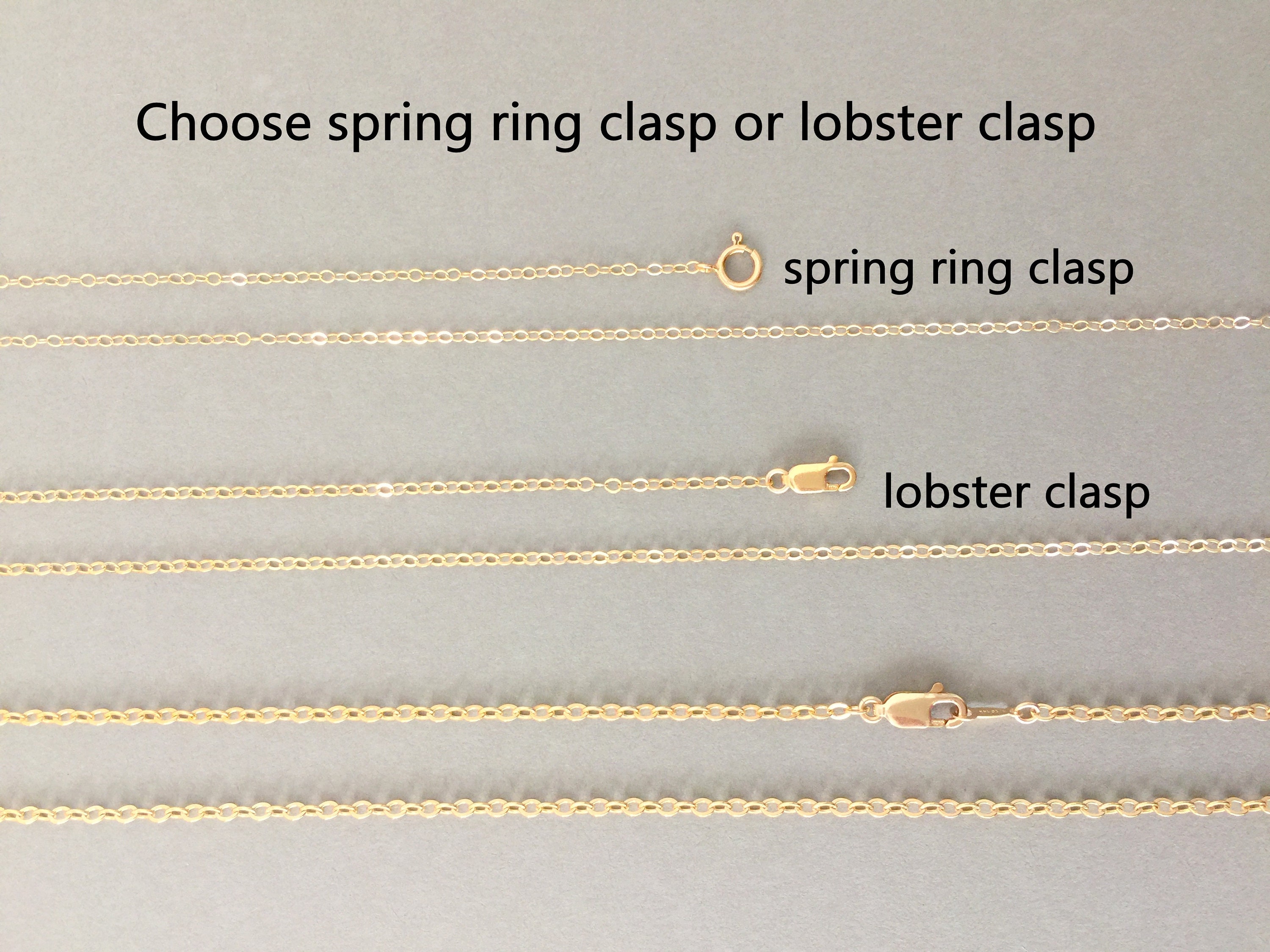 Gold Long Cable Chain Necklace 14k Gold Filled Plain Simple | Etsy