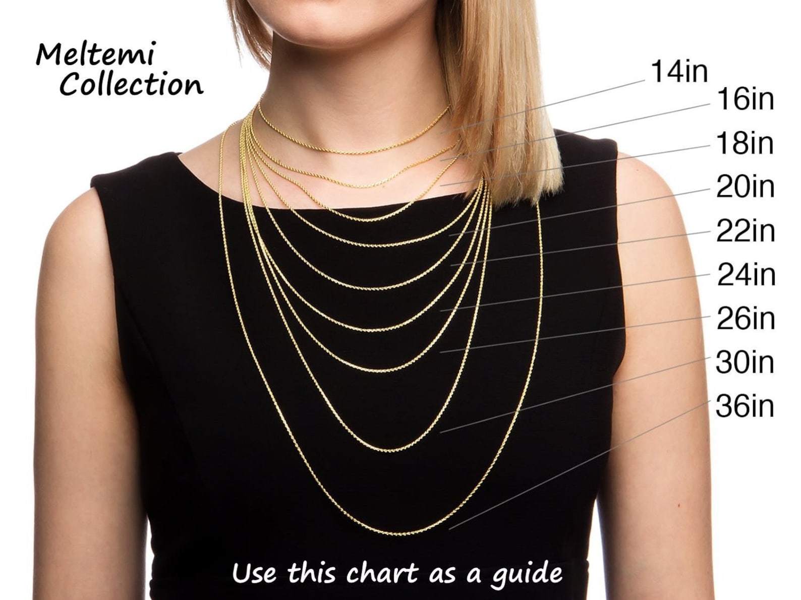 Gold Chain Necklace 20 Gold Chain Necklace 3.7 Mm - Etsy