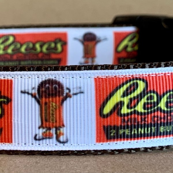 Reeses Peanut Butter Dog Collar - Etsy