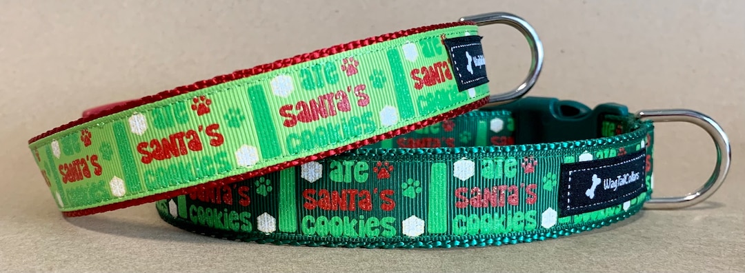 I Ate Santa’s Cookies Dog Collar - Etsy