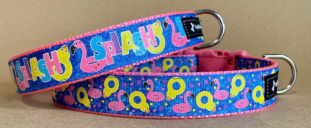 Splash & Water Floats Sparkling Dog Collar - Etsy