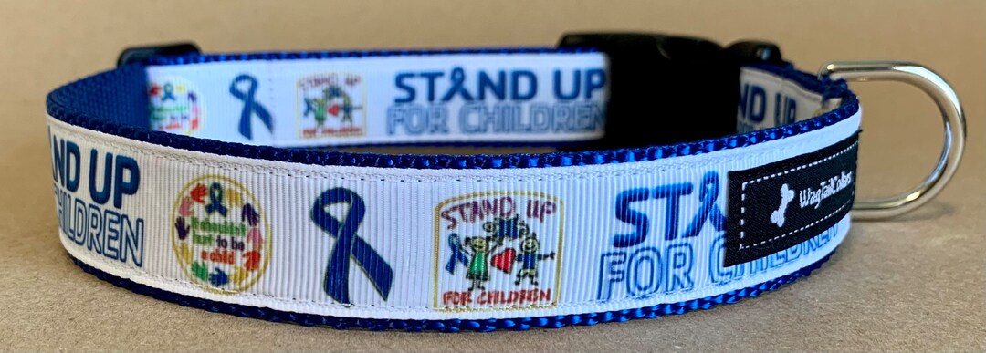 Stand up to Child Abuse Dog Collar - Etsy