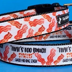 Bacon Dog Collar - Etsy