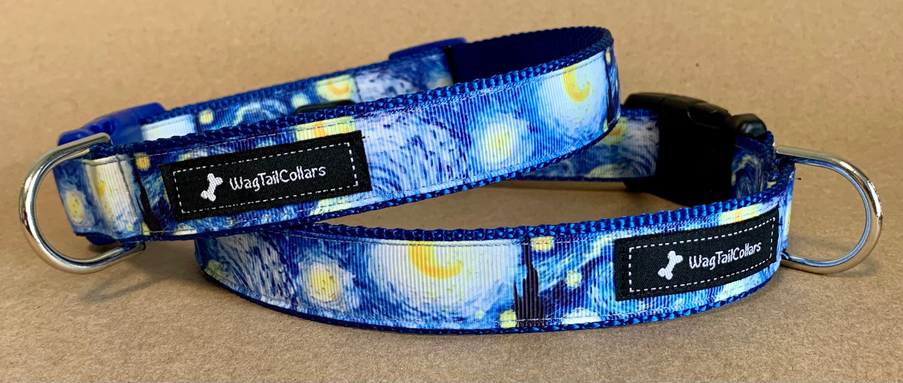 Starry Night Dog Collar - Etsy
