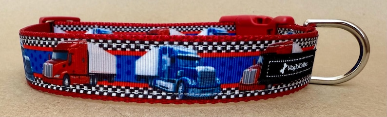 Semi Trucks Dog Collar - Etsy