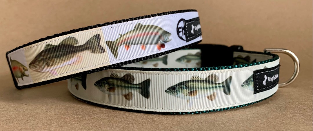 Fishing Dog Collar - Etsy