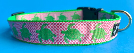 Sea Turtles Dog Collar - Etsy