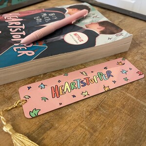 Heartstopper Bookmark | School Friend Gifts | Gifts for Teenagers ...