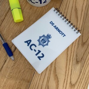 Personalised Line of Duty Season 1 2 3 AC-12 AC12 Novelty Police Fan ...
