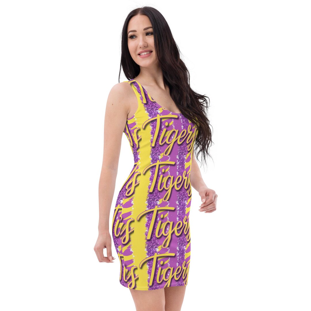 LSU Tigers Dress/ Game Day Mini Dress/ Go Tigers - Etsy