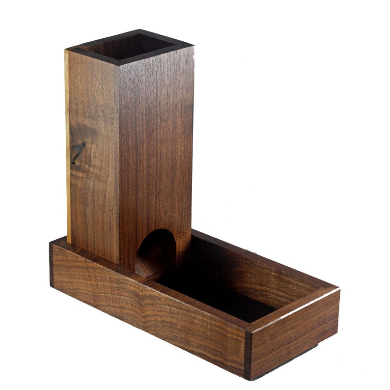 Walnut Dnd Dice Tray for Dnd, Shadowrun, TTRPG, Strategy and Fantasy ...