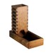 Cherry and Walnut Classic Dice Tower With See-through Skeleton Design ...