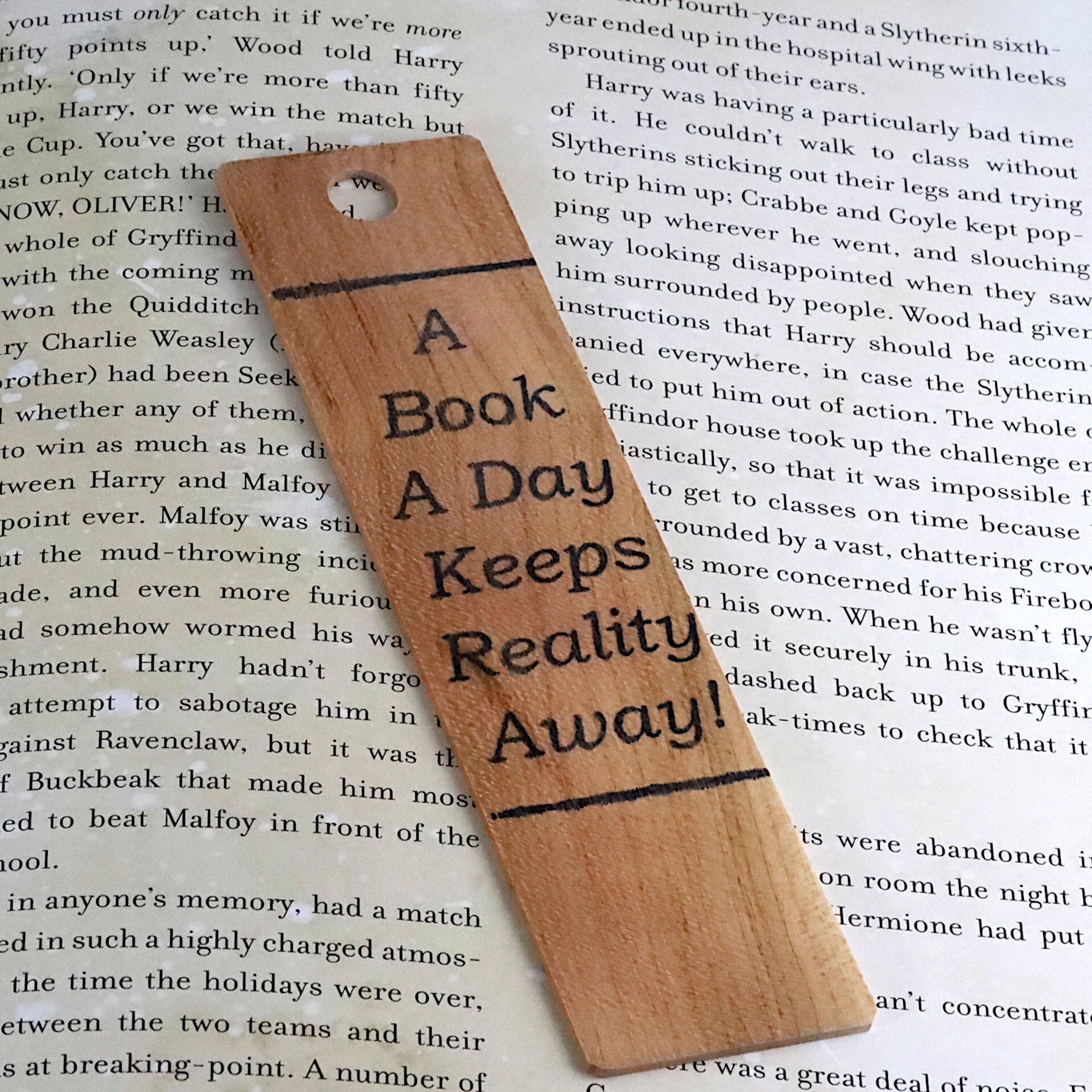 Wooden Bookmarks for Book Lovers, Bibliophiles, and Book Dragons ...
