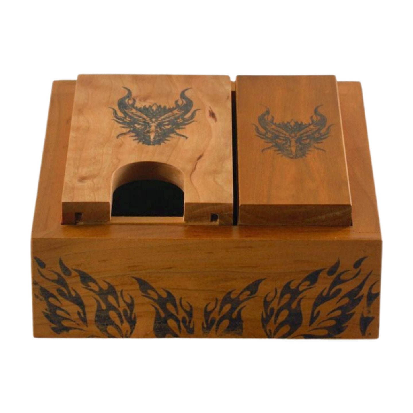 3-piece Dragon Gaming Setup: Dnd Dice Vault, Dice Tower and Tray, Nerdy ...