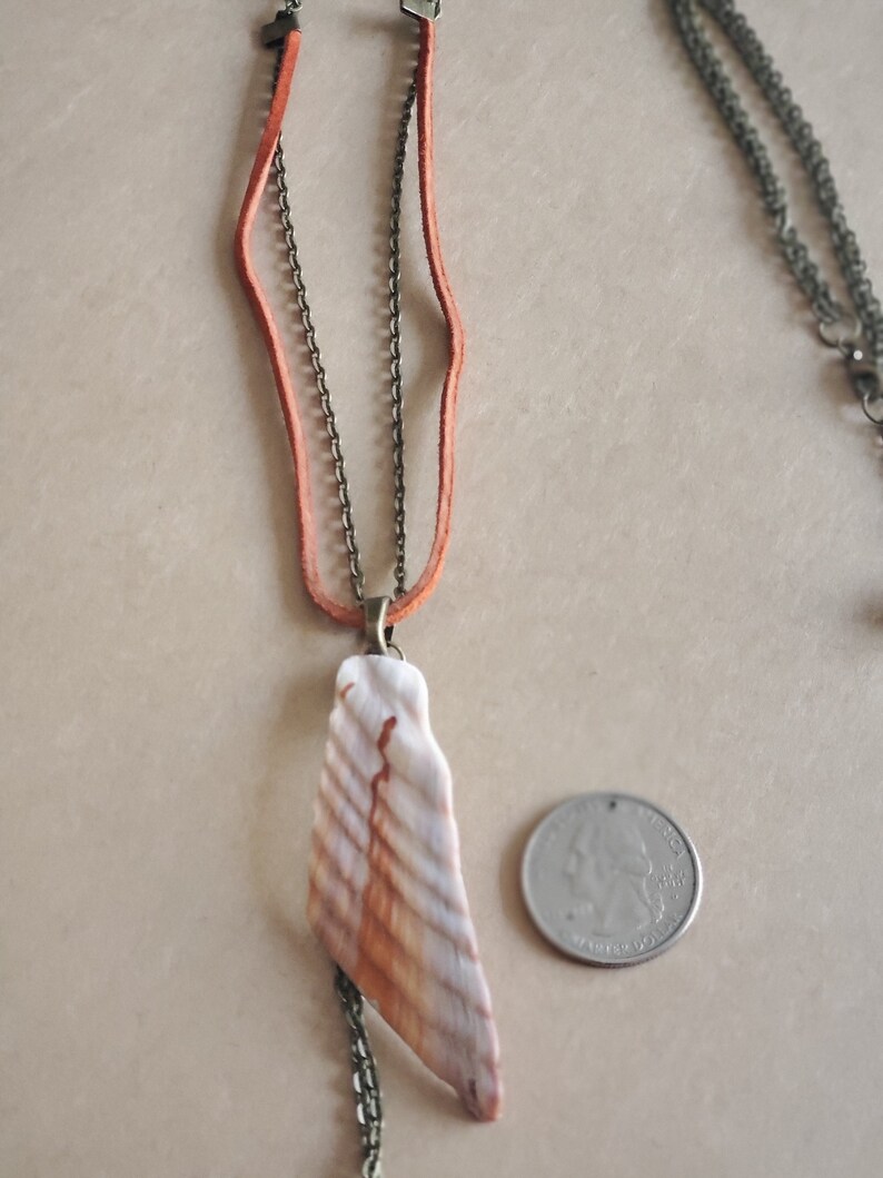 Van Hyning Cockle Shell Boho Necklace - Etsy