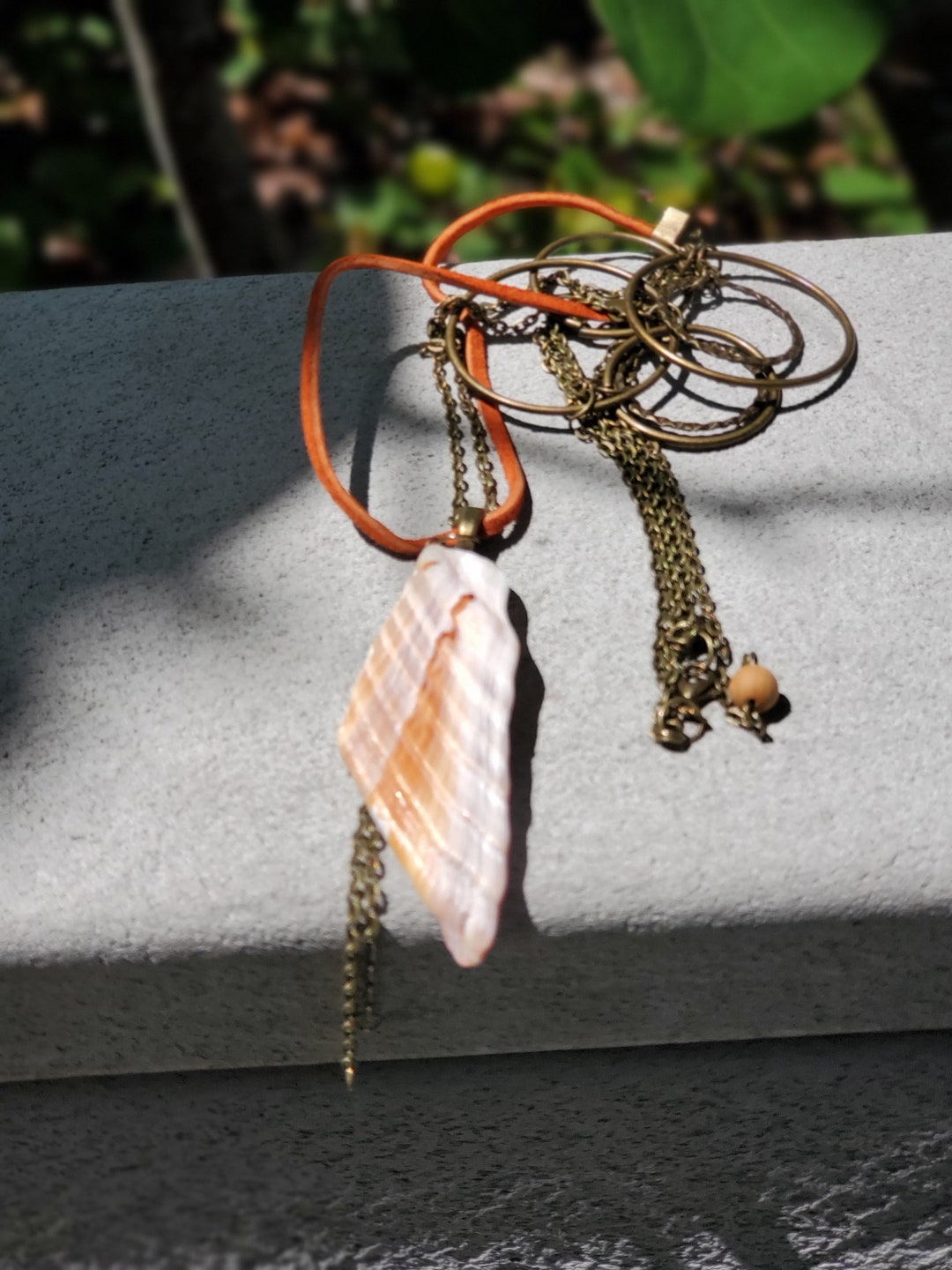 Van Hyning Cockle Shell Boho Necklace - Etsy