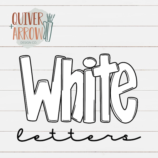 Doodle Letters - Etsy