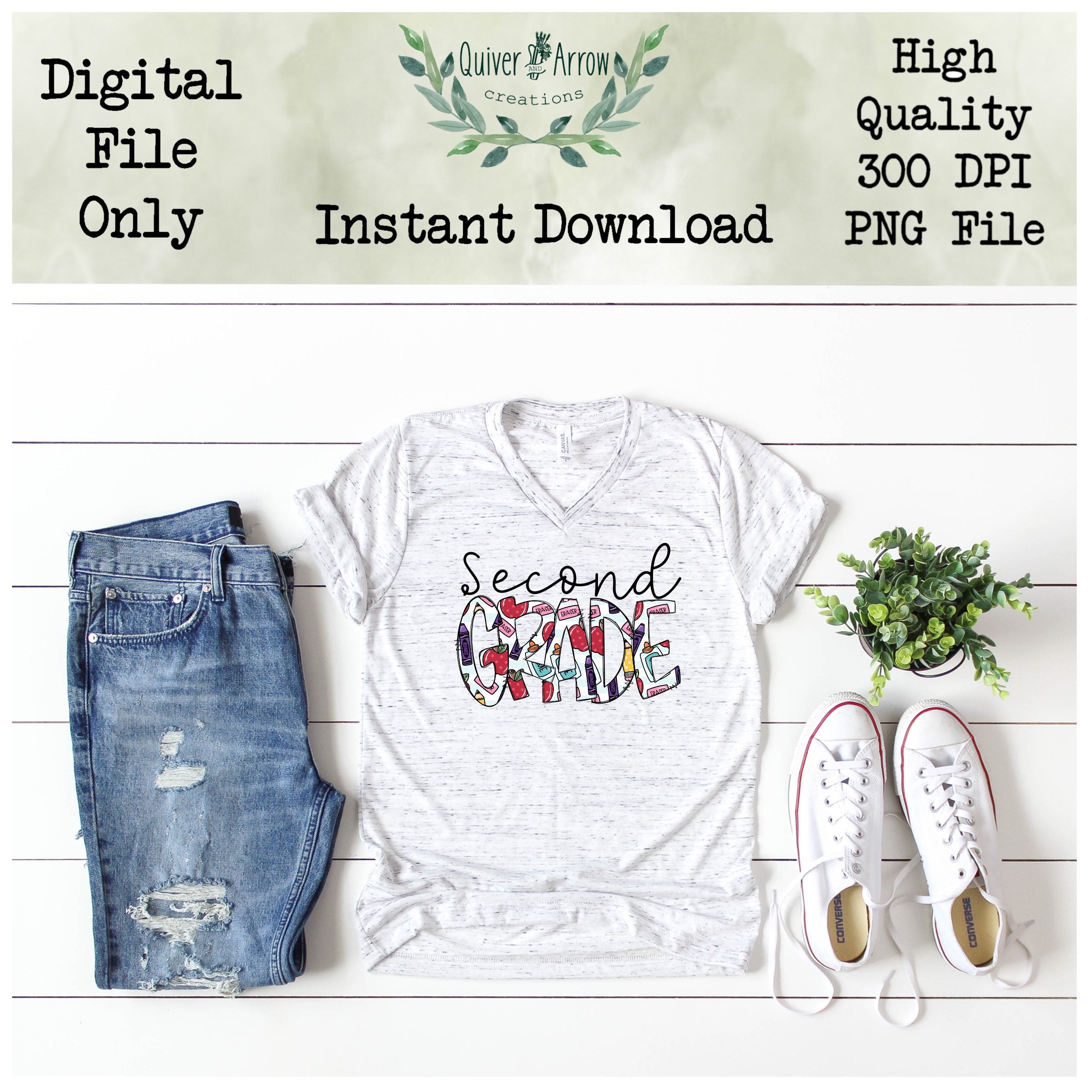 Back to School Doodle Letters Alphabet PNG Hand Drawn Upper | Etsy