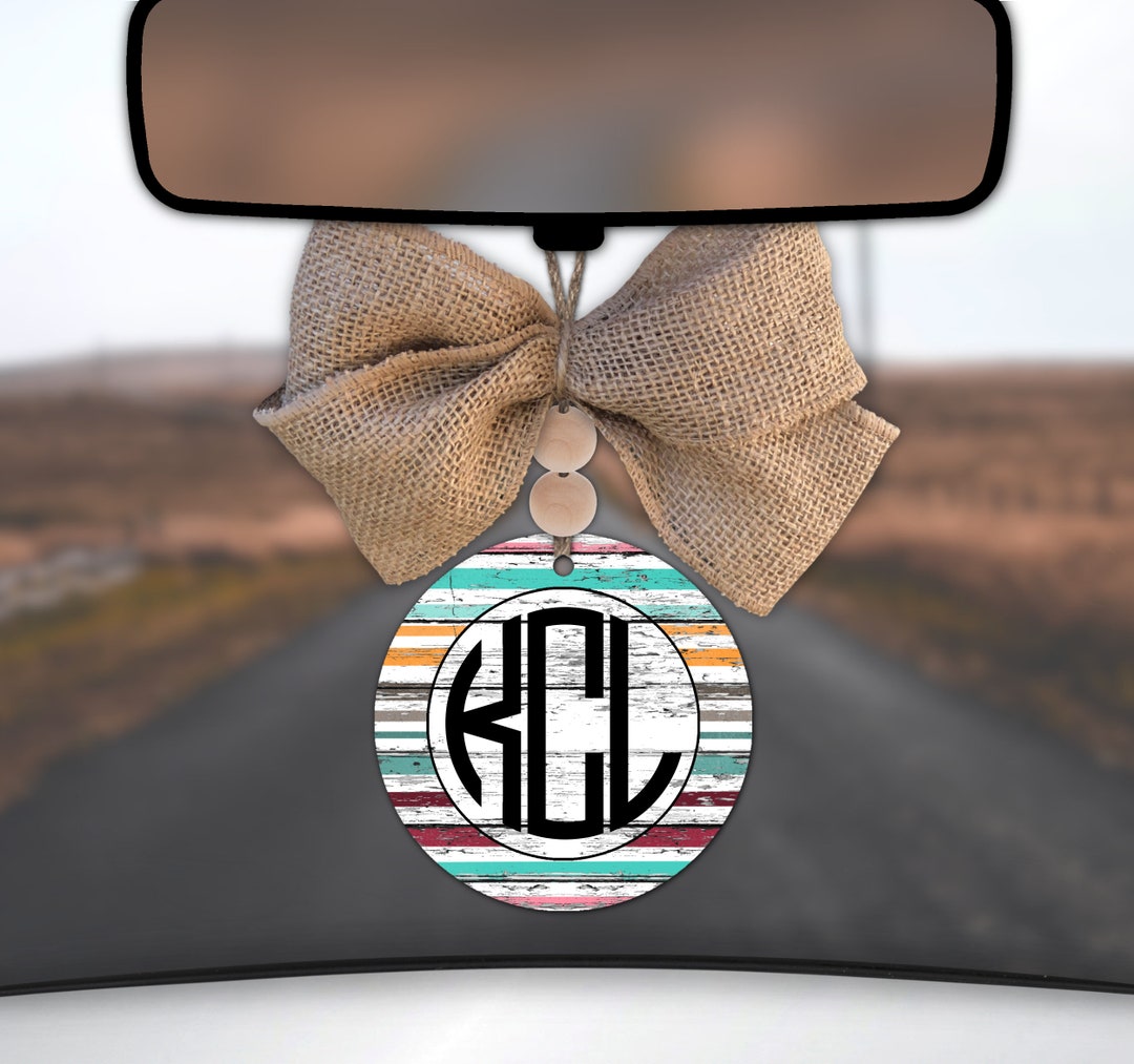 Colorful Stripes Car Charm Digital Download | Round Ornament - Etsy