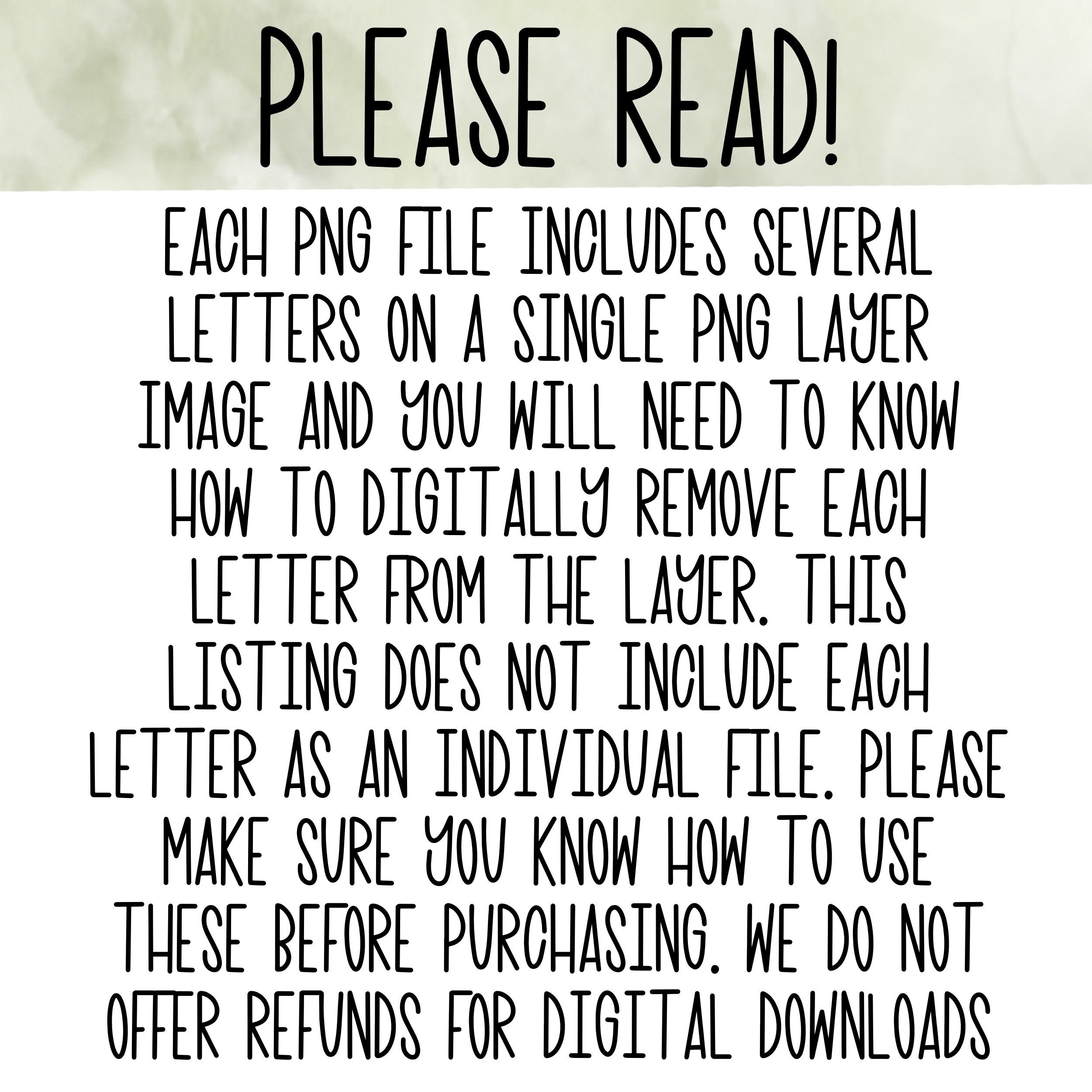 Back to School Doodle Letters Alphabet PNG Hand Drawn Upper | Etsy