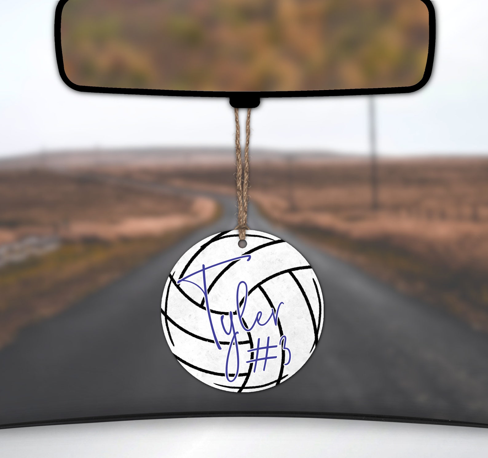 Volleyball Car Charm Digital Download | Round Ornament - Etsy