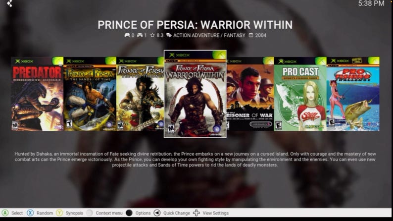 SSD Xbox Upgrade 4TB ULTIMATE Redux OG Xbox Complete Xbox Collection ...