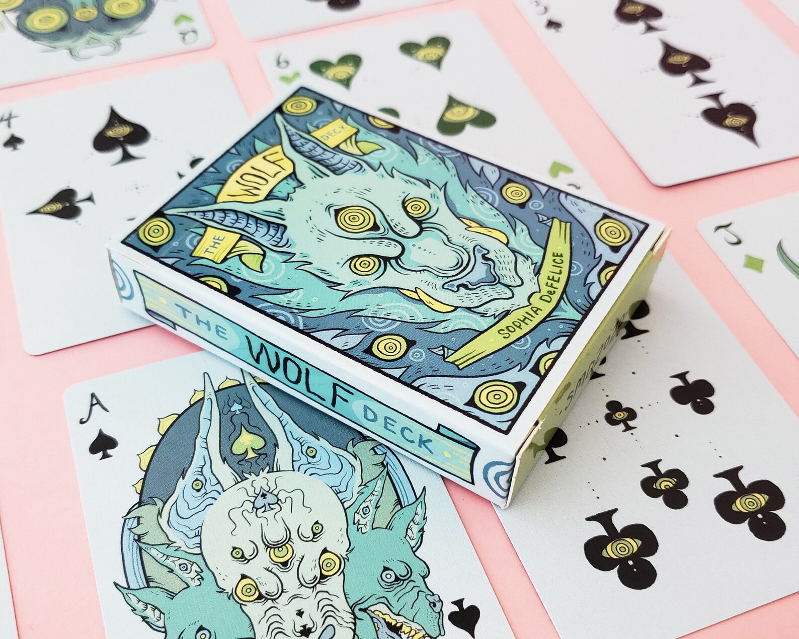 The Wolf Deck Playing Cards | Etsy