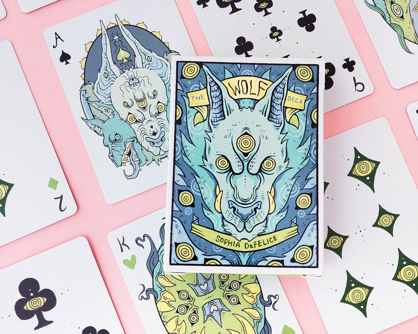 The Wolf Deck Playing Cards | Etsy