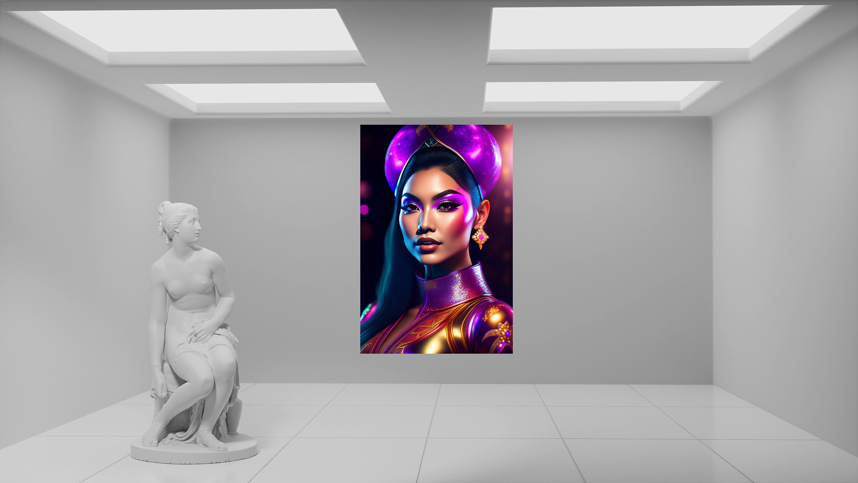 AI Download Eiza Gonzalez Clone Asian Version Futuristic - Etsy Canada