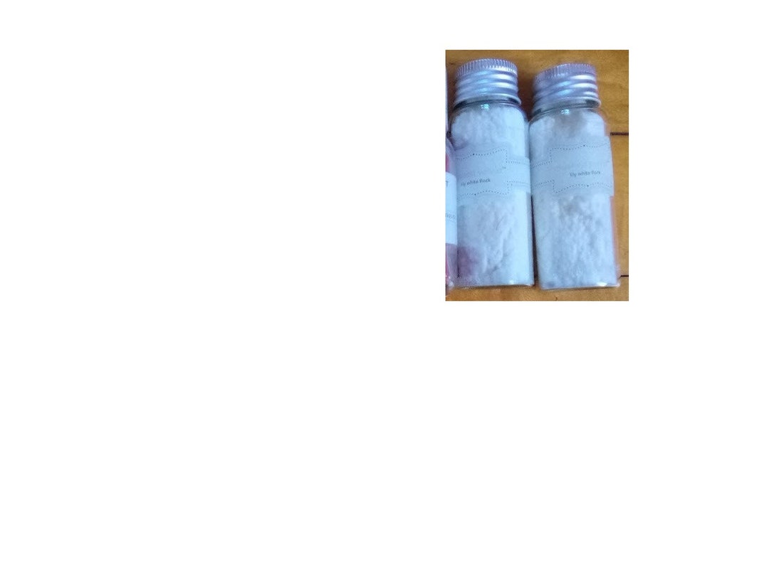 Crushed Velvet Lily White Flocking Powder - Etsy