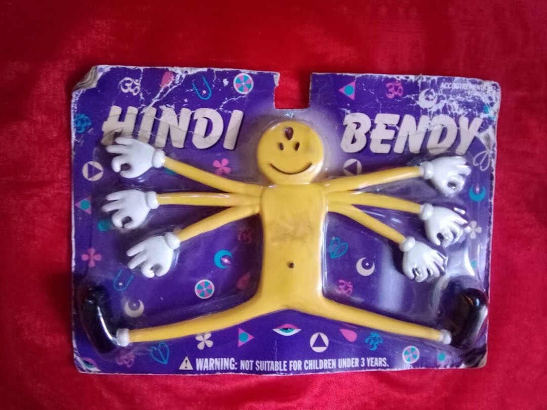 Hindi Bendy Stretch Guy MOC - Etsy