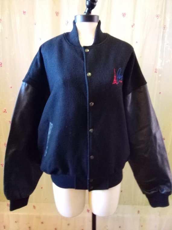 Luna Pier Varsity Jacket - Paris Los Vegas - Gem