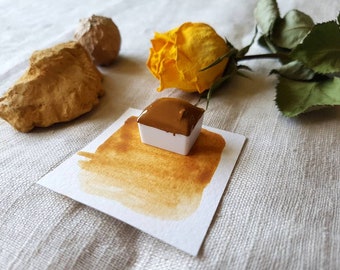 Yellow Ochre Single Half Pan - Etsy