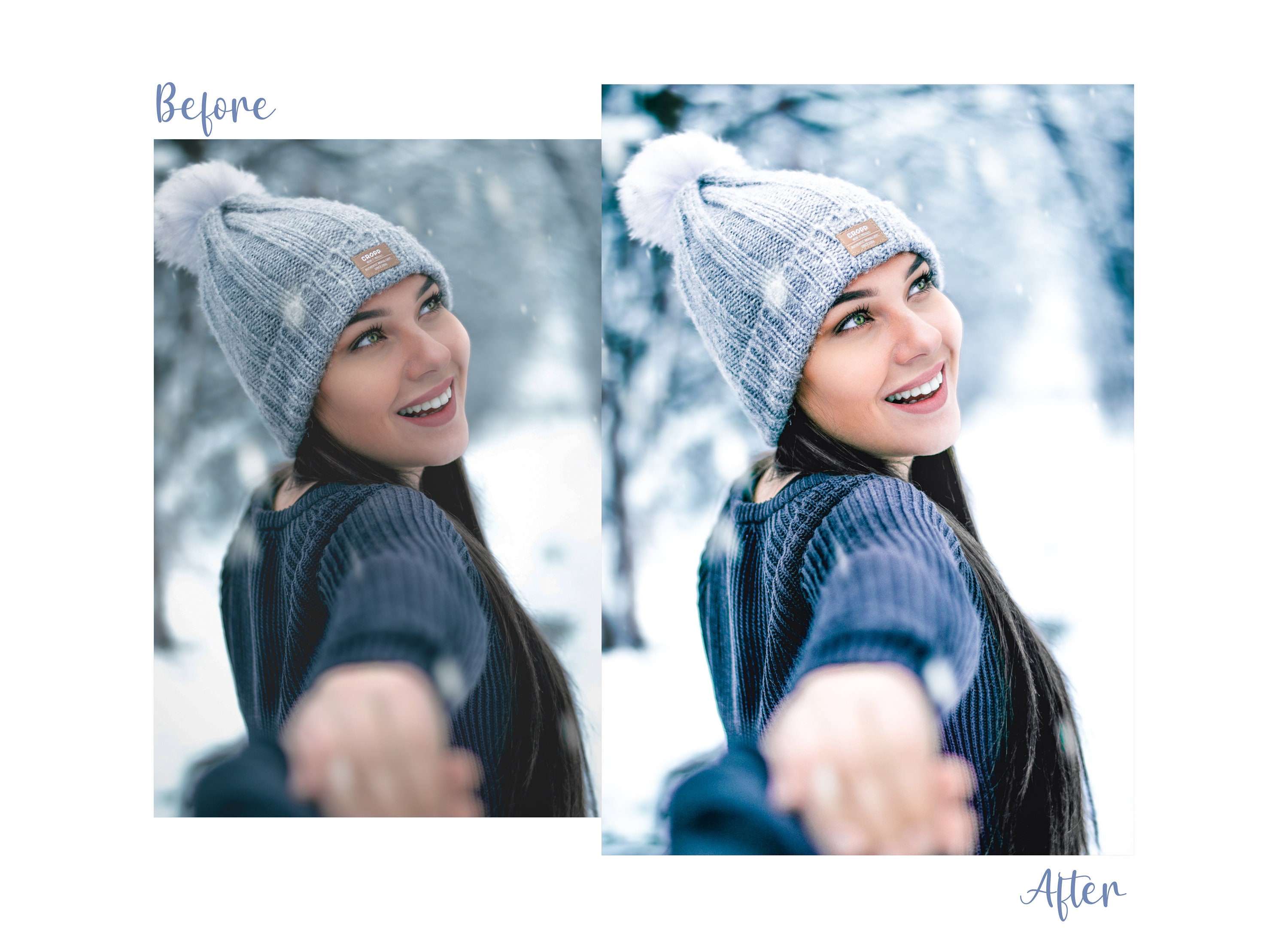 MOBILE DESKTOP PRESETS, Lightroom Presets, Instagram Lightroom, Winter ...