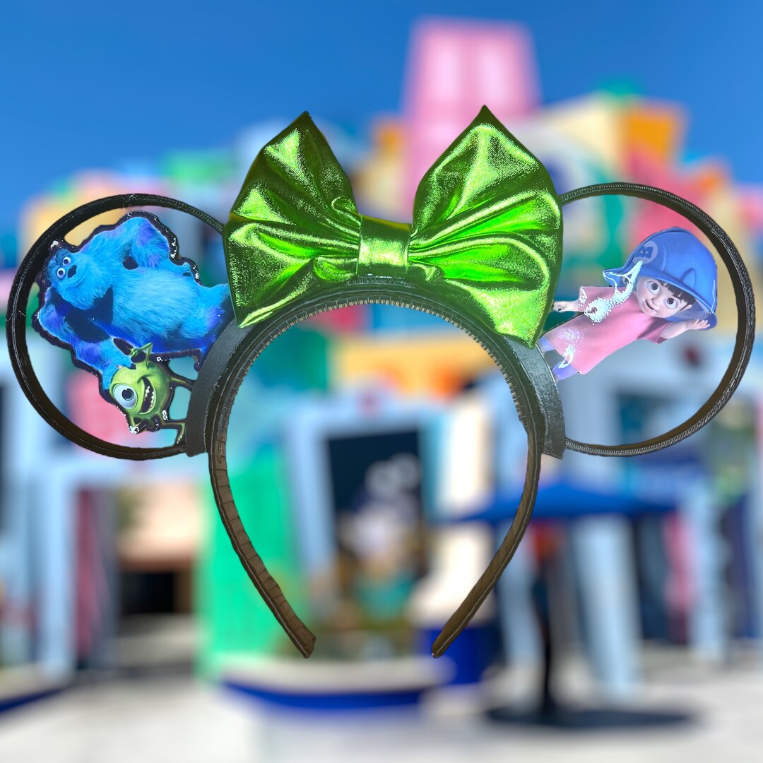 Monsters Ears and Bow Only Mouse Ears - Etsy