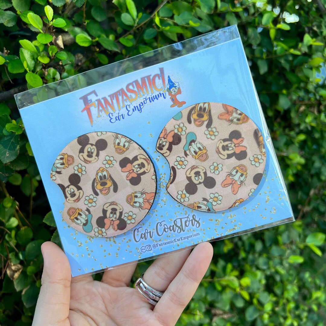 Mouse Pal Car Coasters - Etsy