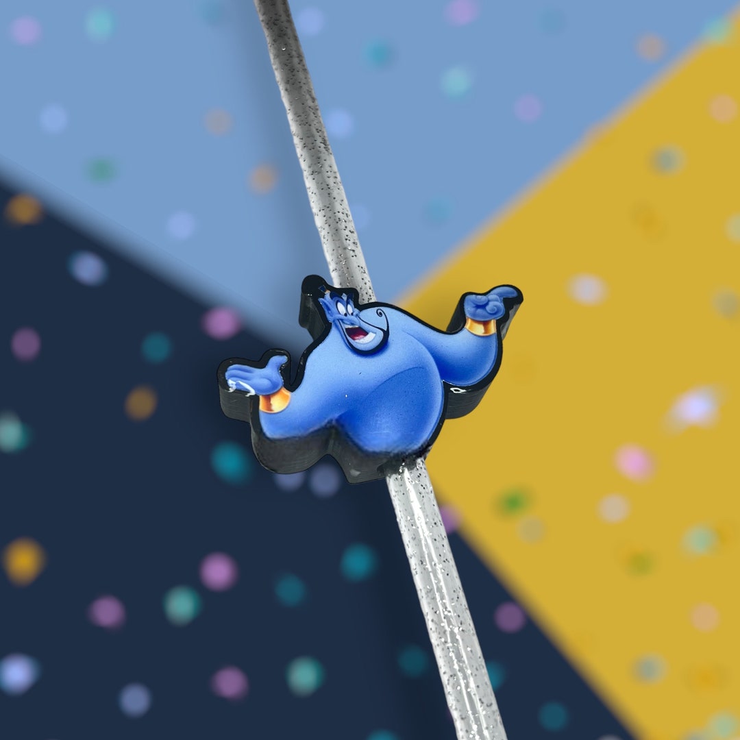 Genie 3D Printed Straw Topper - Etsy