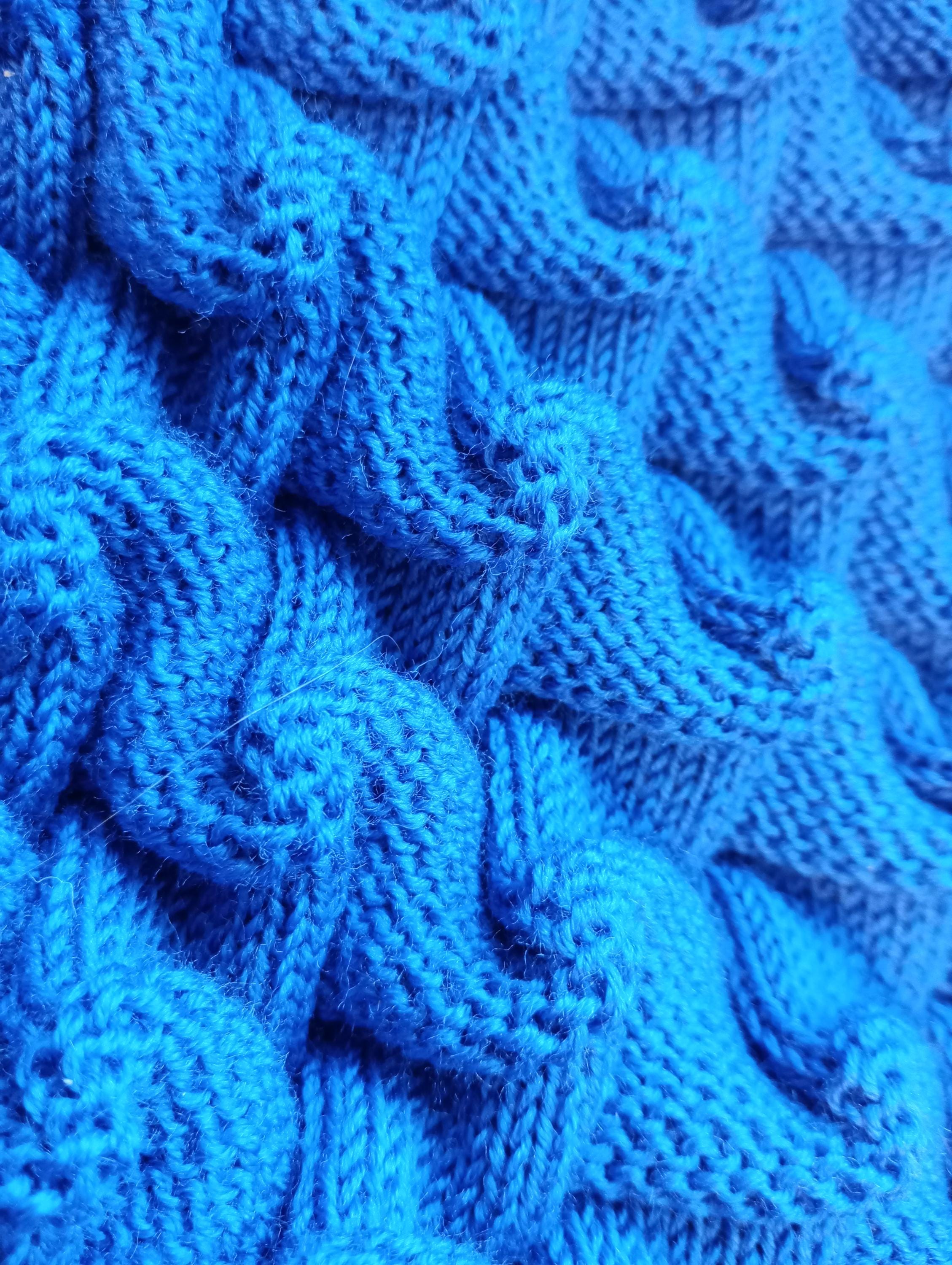 Origami Scarf Machine Knitting Pattern: Garter Carriage (instant PDF ...